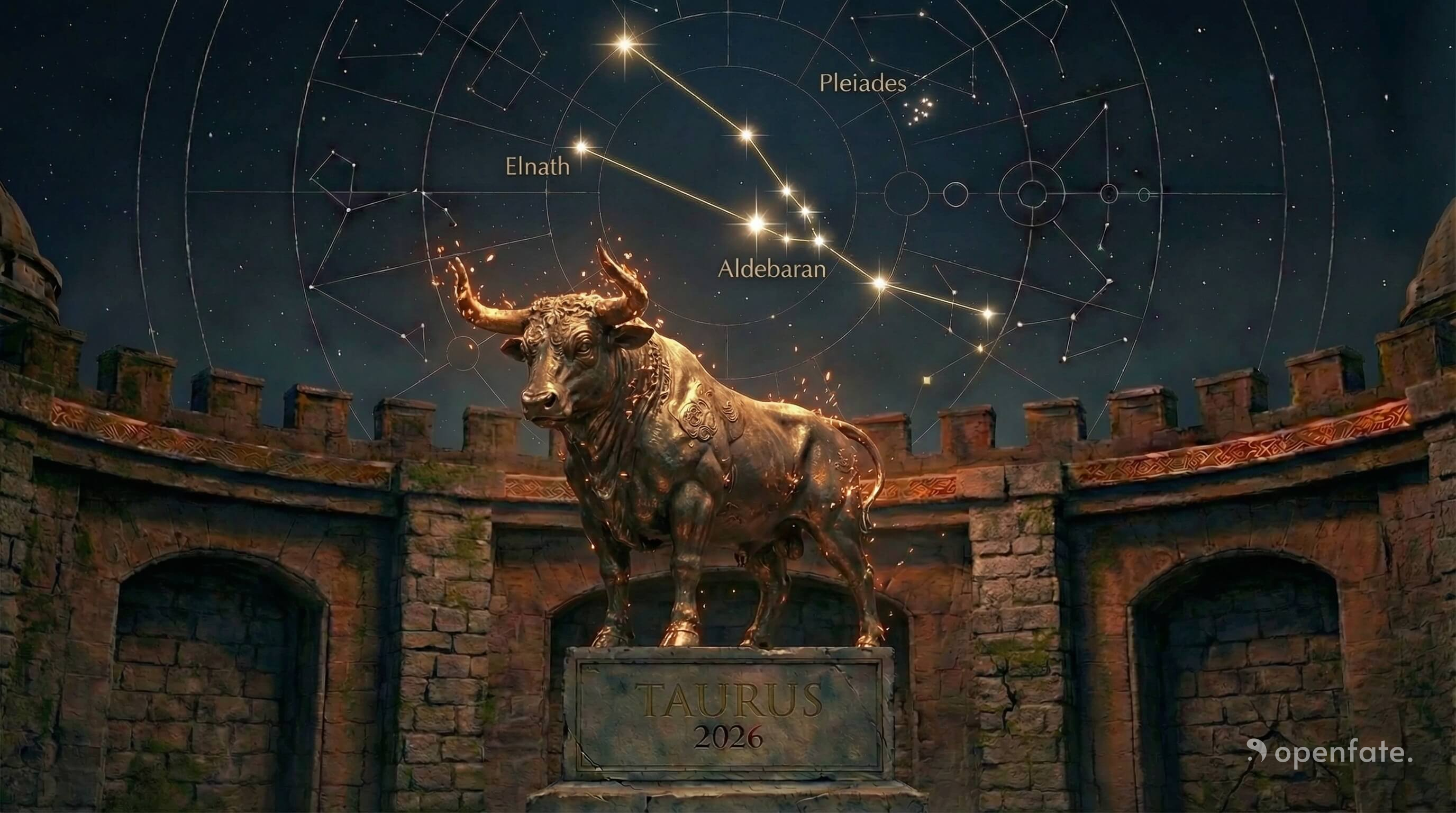 Taurus 2026 Horoscope: Uranus Exit & Fire Horse Wealth | OpenFate