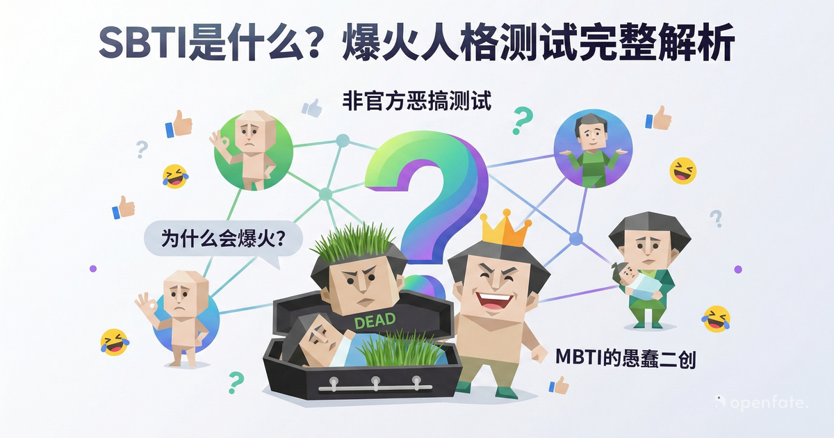 SBTI 27种人格全解析 | OpenFate